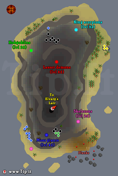 Crandor Isle - Pages :: Tip.It RuneScape Help :: The Original RuneScape ...