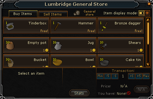 Beginners Guide - Pages :: Tip.It RuneScape Help :: The Original ...